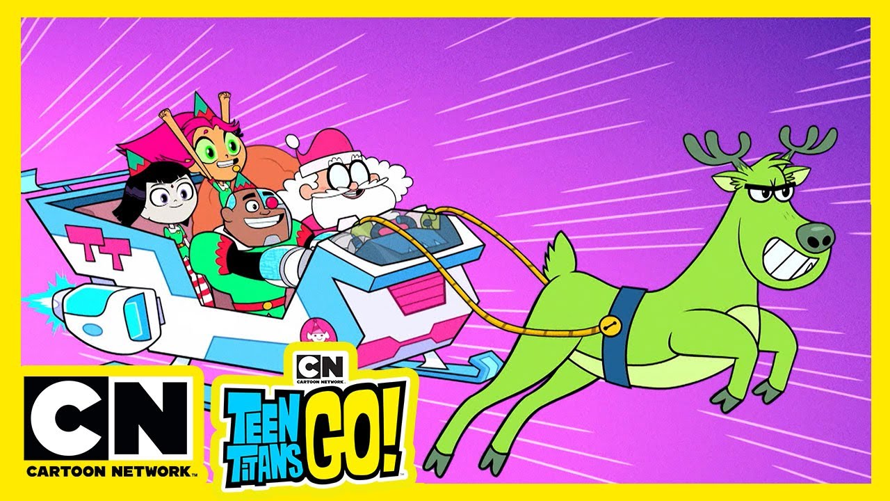 Christmas is Awesome! | Teen Titans GO! | @cartoonnetworkuk - YouTube