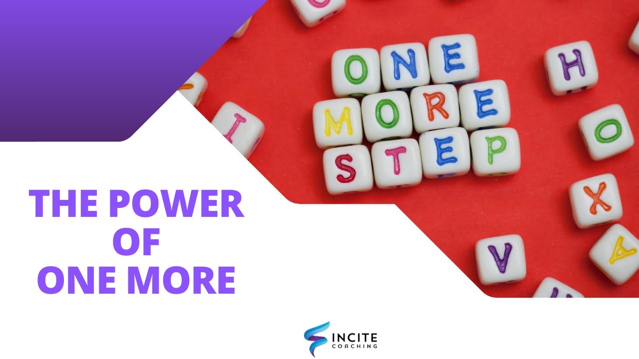 The Power of One More - YouTube