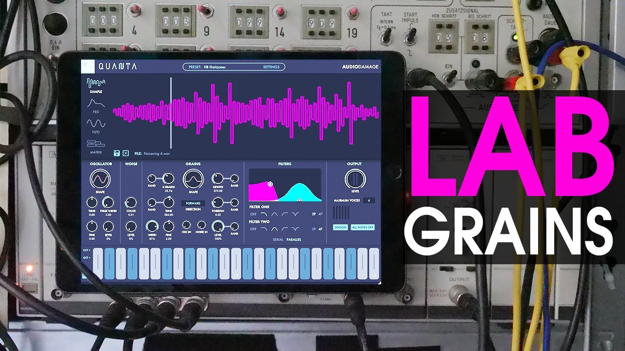 Granular Synthesis and Test Equipment Soundpack for Audio Damage Quanta ...
