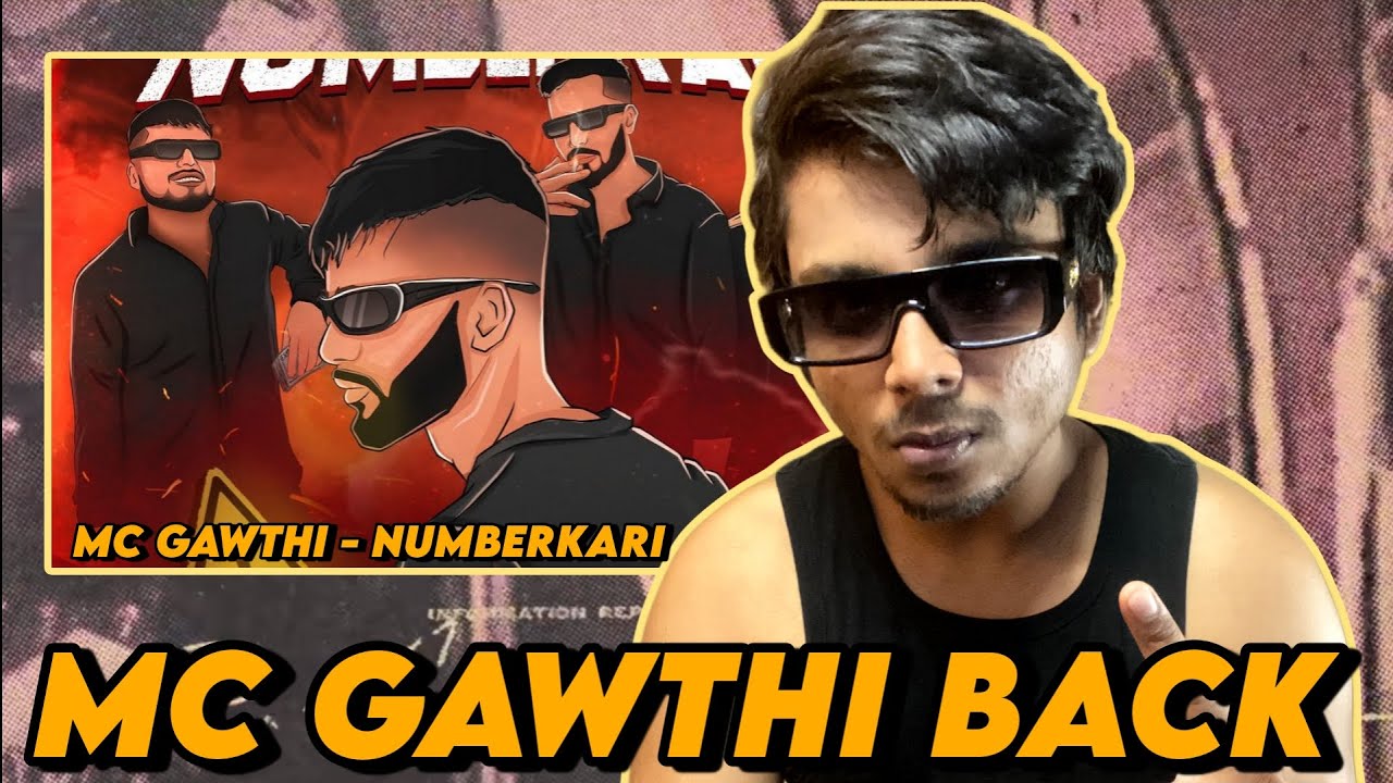 MC GAWTHI - NUMBERKARI { OFFICIAL MUSIC VIDEO } | REACTION | - YouTube