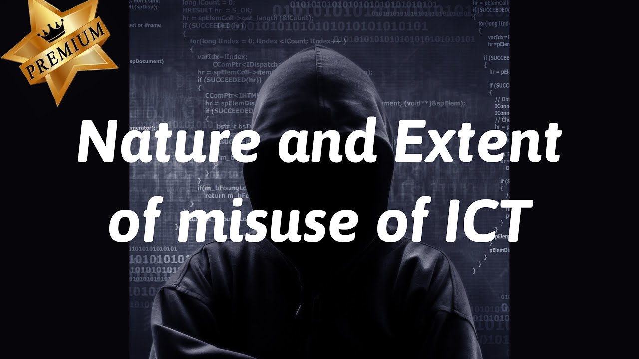 Nature and Extent of misuse of ICT (Crime and Investigation in ICT Era ...
