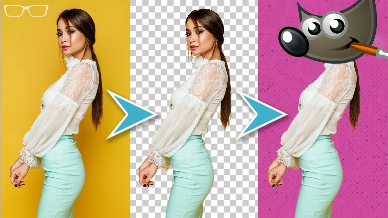 How to Quickly & Easily Remove Your Background in GIMP, by Color - YouTube