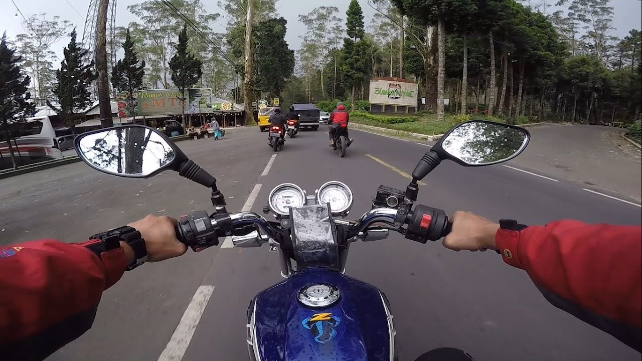 OTW Pulang Liburan via Puncak Malam Hari - YouTube