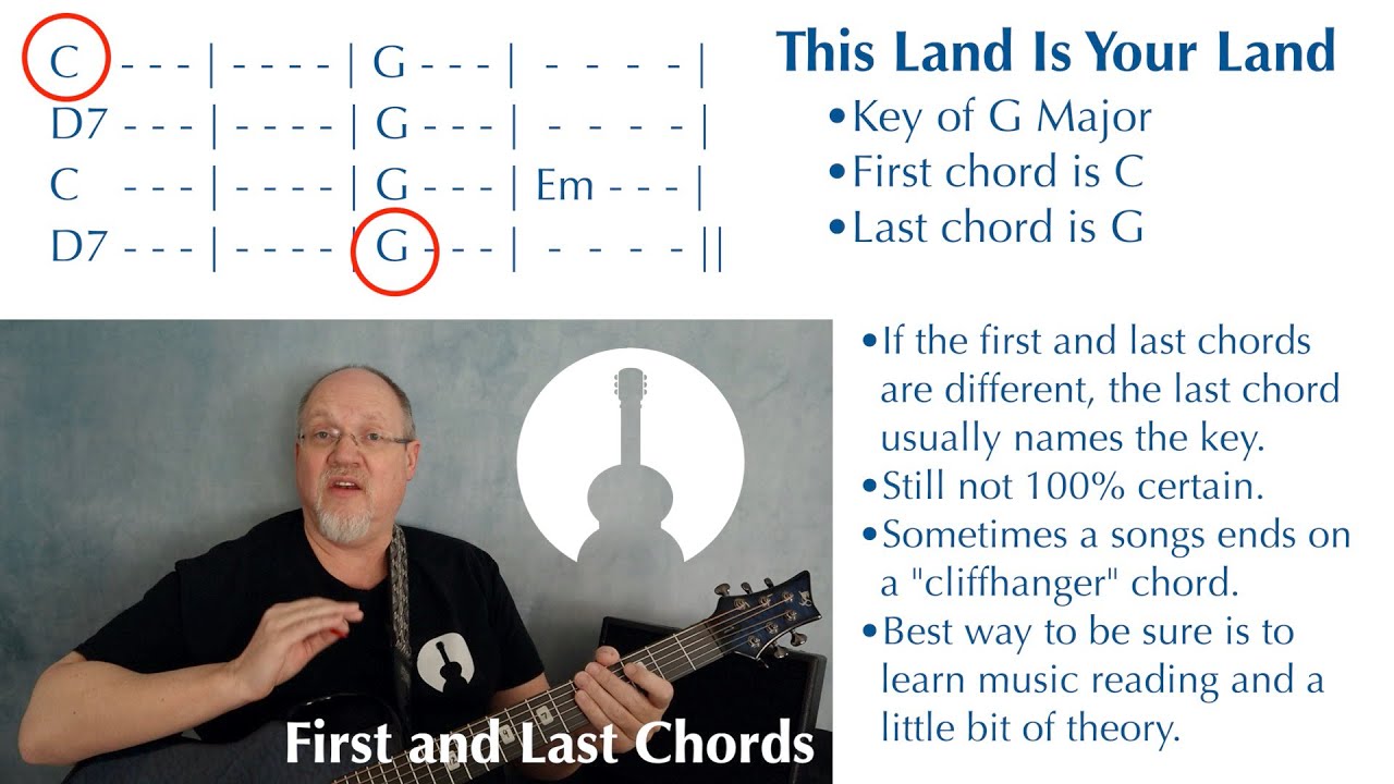 How to Identify the Key of a Song - YouTube