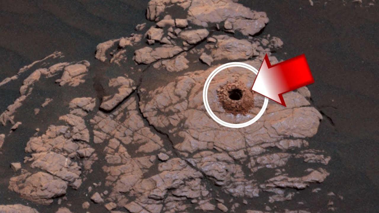 [MARS] - Latest Drill Hole By Nasa Mars Rover Curiosity |*Exclusive ...