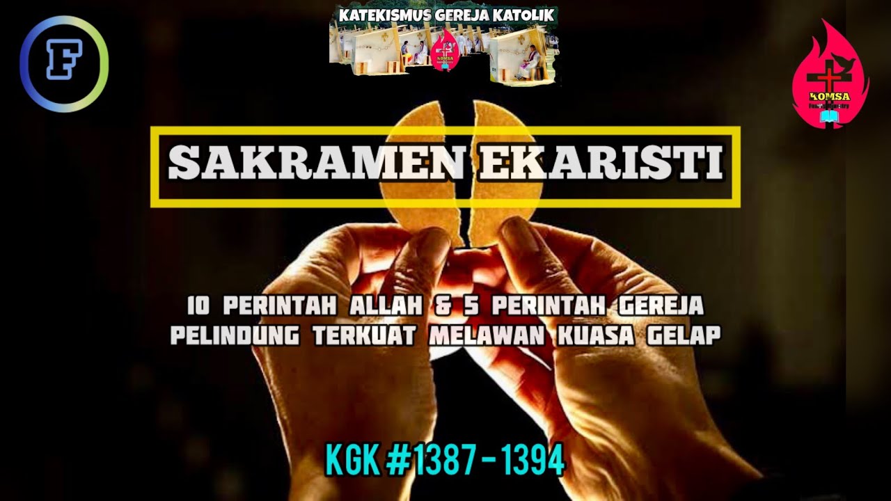 KATEKISMUS GEREJA KATOLIK | 10 perintah Allah - 5 perintah Gereja (F ...