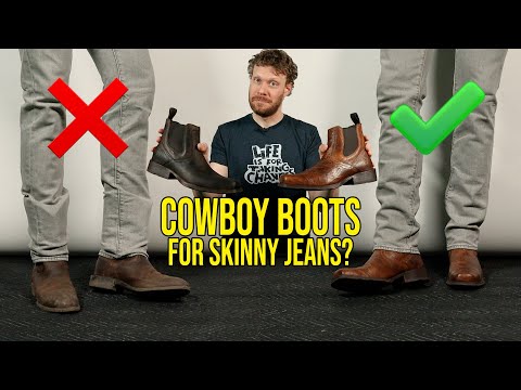 Cowboy boots for skinny jeans? | Ariat Midtown Rambler