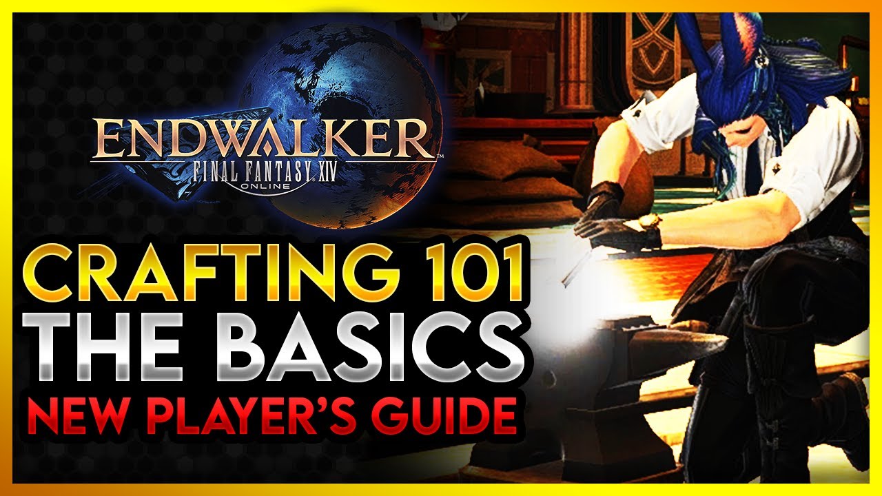 FFXIV Crafting 101 - The Basics // New Player's Guide!! - YouTube
