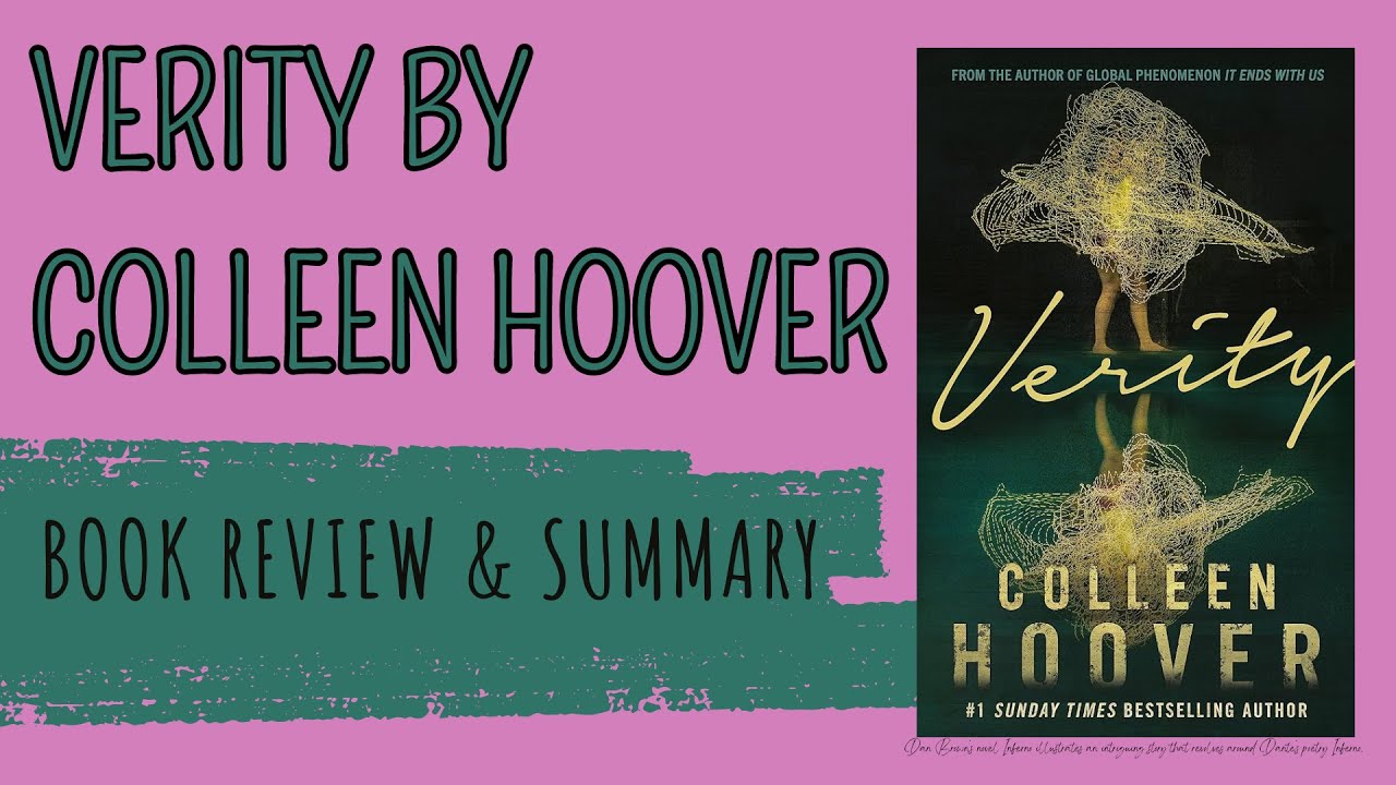 📖Book Review - Verity by Colleen Hoover | Neha's Notebook - YouTube