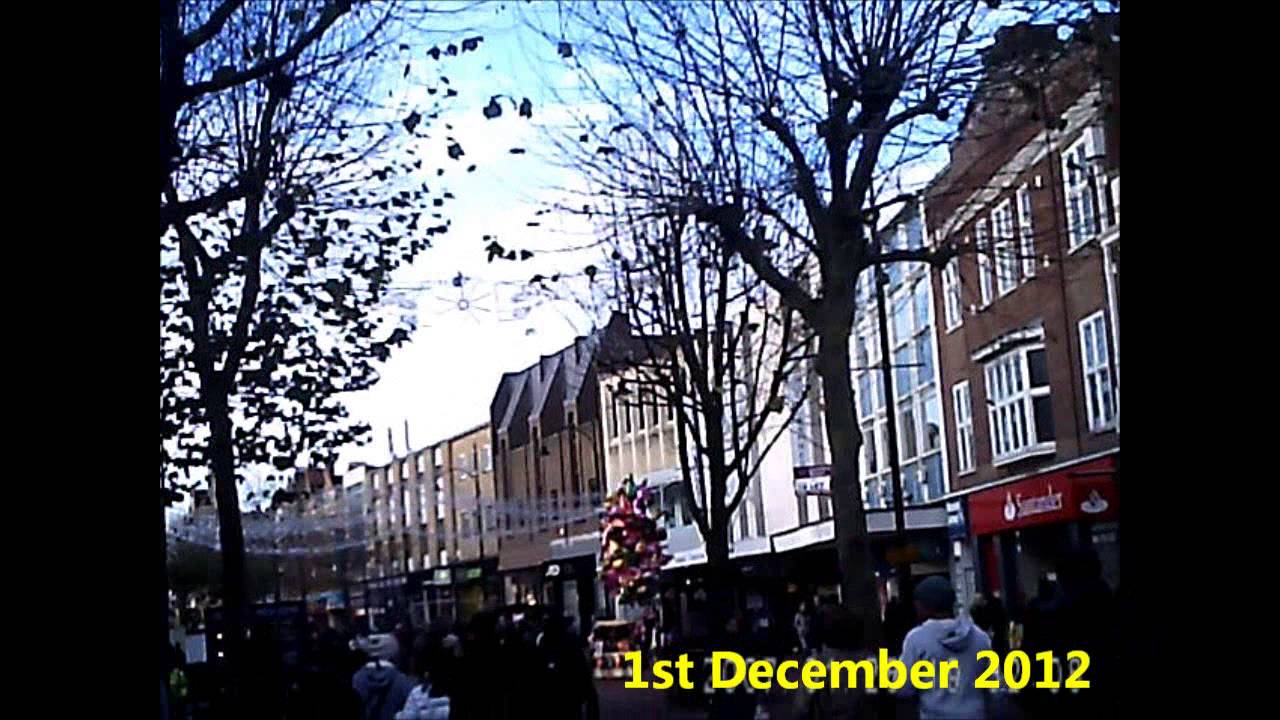 Reading UK Broad street Mall 1st december 2012 - YouTube
