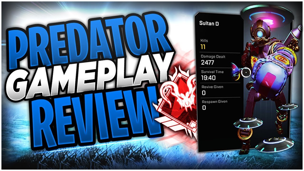 INSANE High Kill Apex Predator Gameplay Review! (Apex Legends Ranked ...