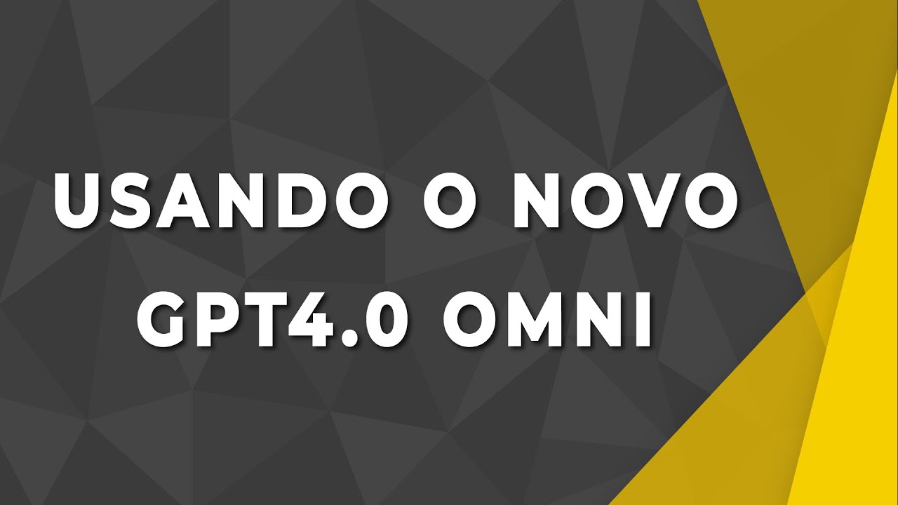 GPT 4 Omni - A nova geração do ChatGPT - YouTube