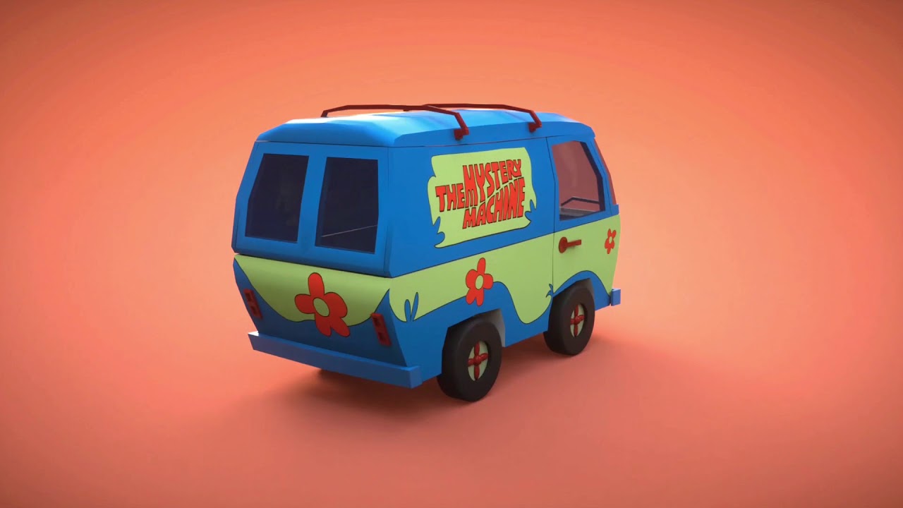 Scooby Doo Van Animation - YouTube