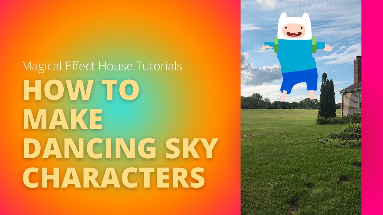 How to make dancing sky character | Magical Effect House Tutorials - YouTube