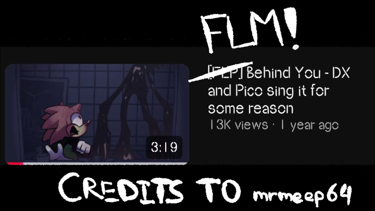 FNF - Behind You but I made it (converted) into FLM! [DOWNLOAD IN ...