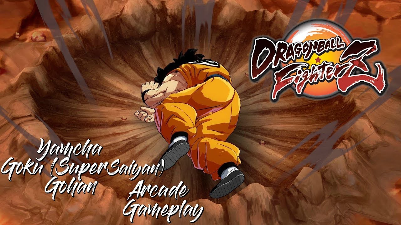 Dragon Ball FighterZ: Yamcha/Goku(Super Saiyan)/Gohan Arcade Gameplay ...