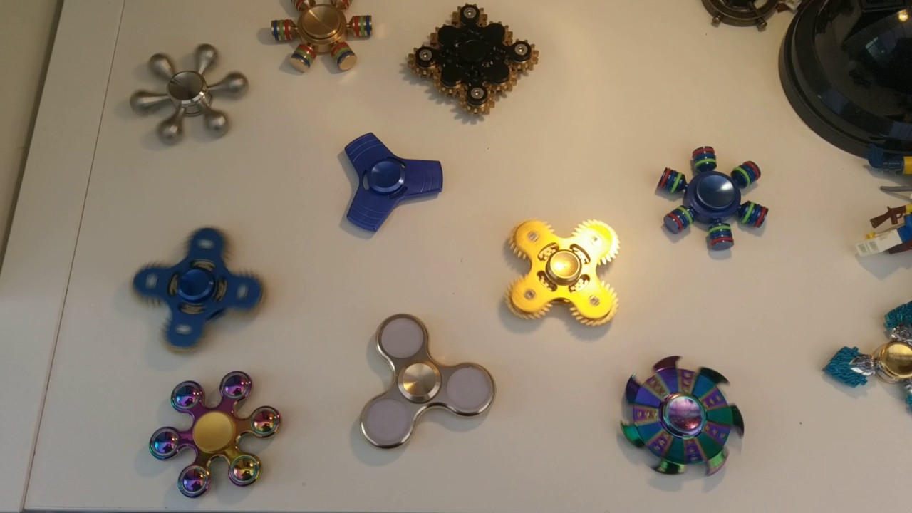 THE WORLDS BEST FASTEST LONGEST SPINNING FIDGET SPINNERS - YouTube