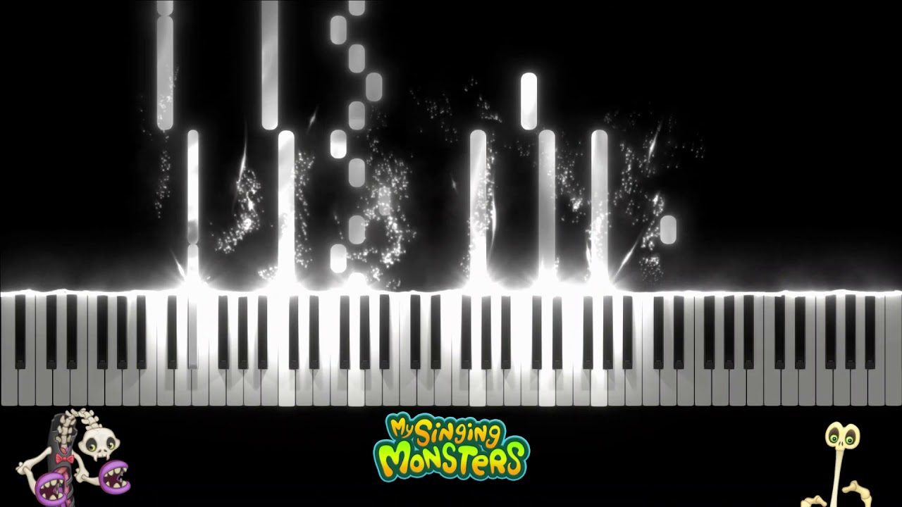 My Singing Monsters - Bone Island Impossible Piano Cover - YouTube