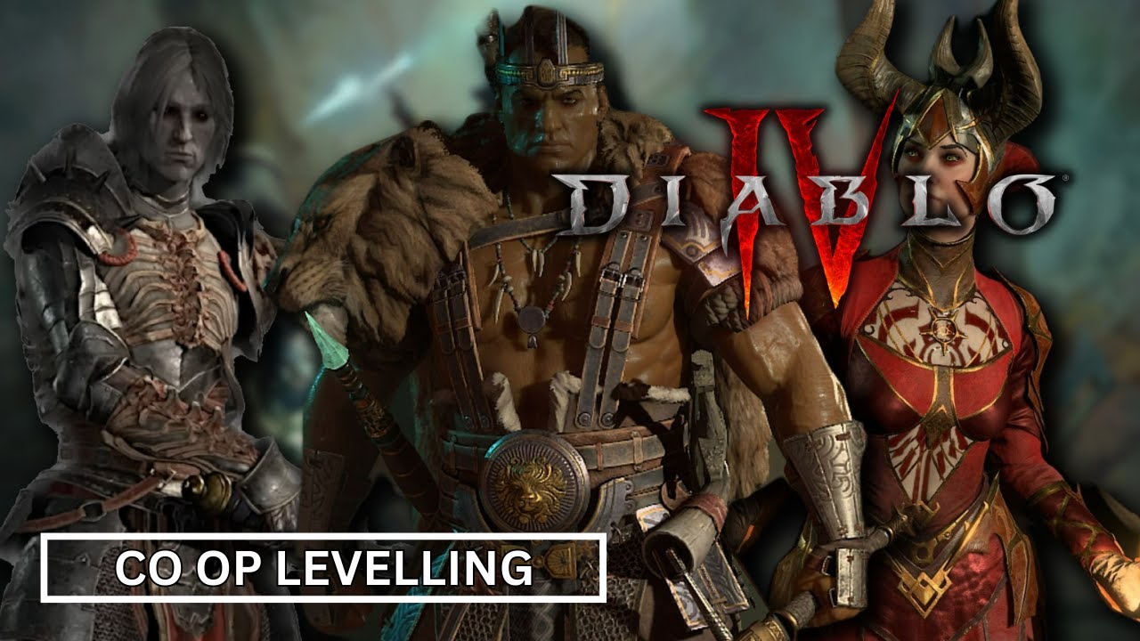 Druid Class and Co-op Levelling | Diablo 4 Multiplayer Co-op Gameplay ...
