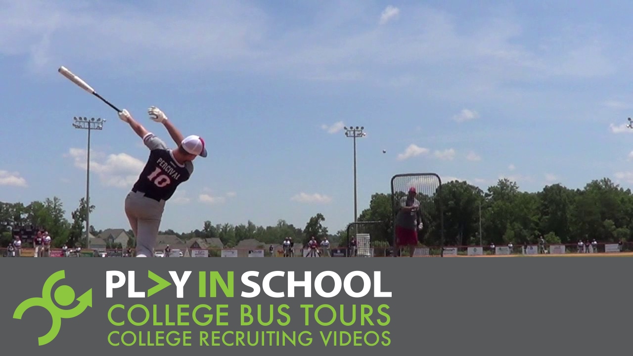 Brett Percival Hitting - CBC Baseball - www.PlayInSchool.com - YouTube