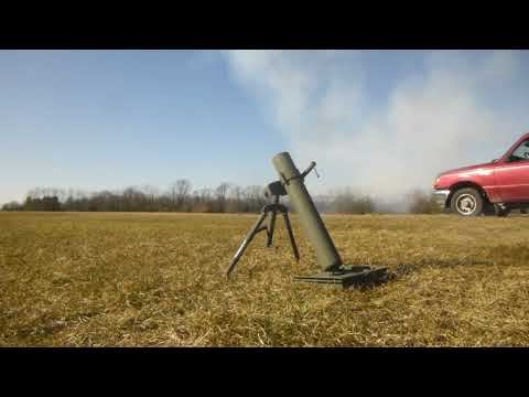 Replica WW 2 Brandt Infantry Mortar 2017video