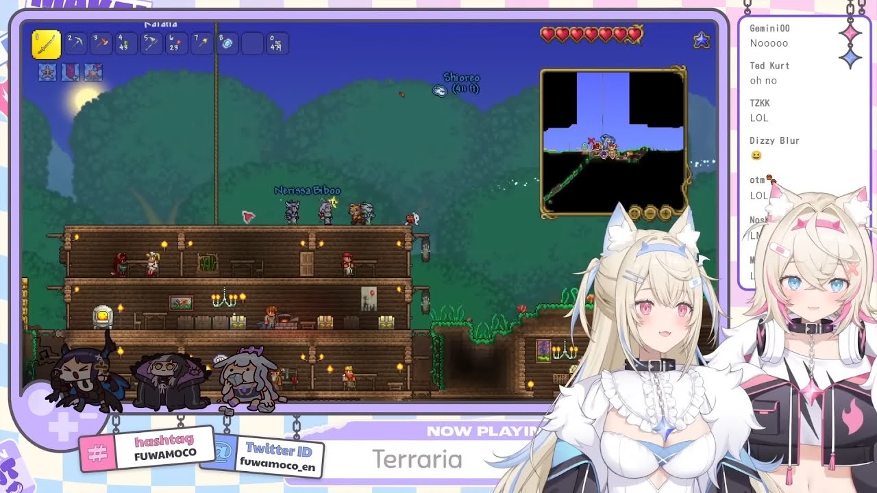 FuwaMoco 🩵🩷 Clips - Day 42 - YouTube