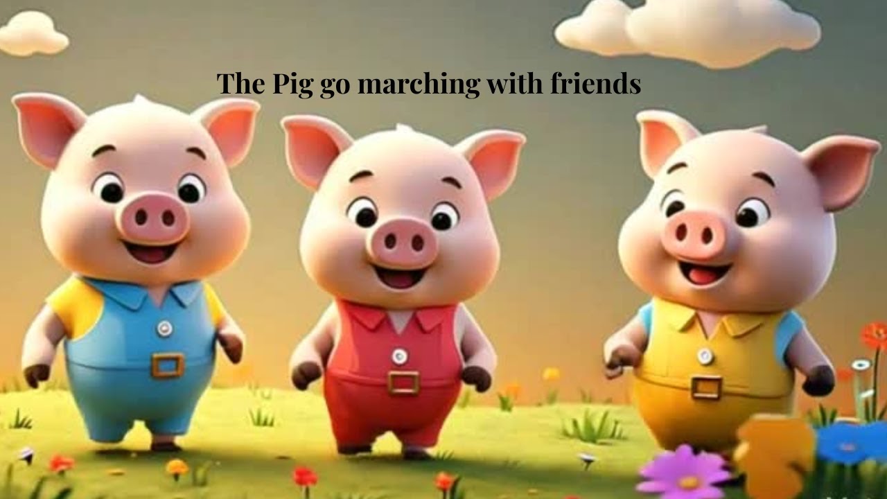 The Pigs Go Marching Three Little Pigs & Friends Song#threelittlepigs ...