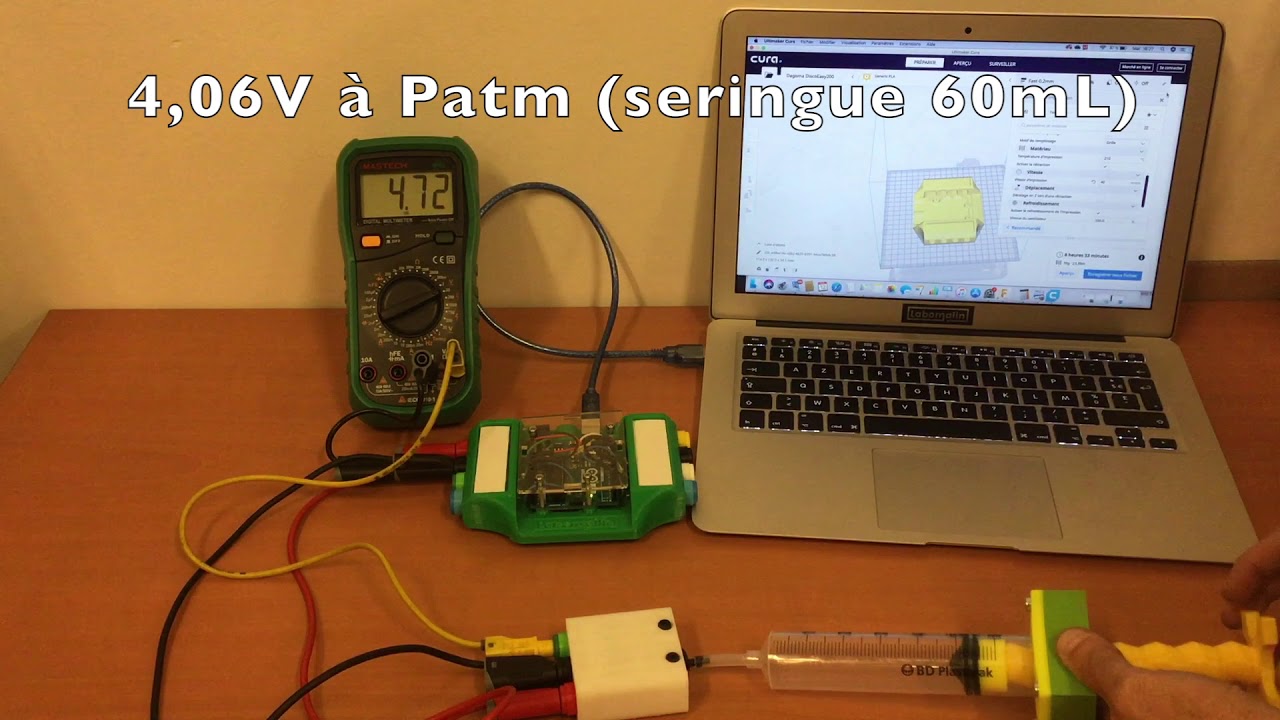 Capteur de pression MPX5500DP et MPX5100AP Labomalin - YouTube