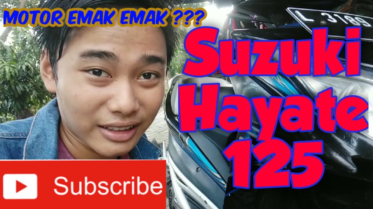 Suzuki Hayate 125 Matic Bertenaga! | Review Motor bekas | Motor Yang ...