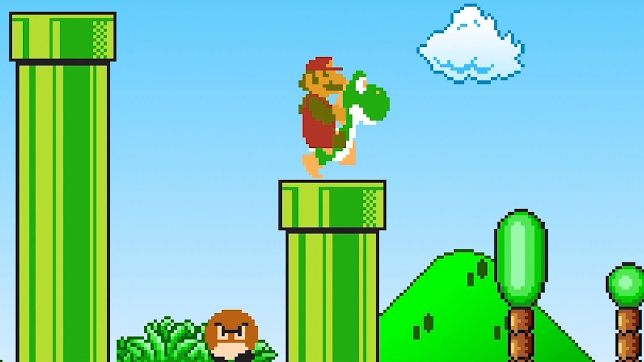 Super Mario Bros SM4JLegacy Texture - YouTube