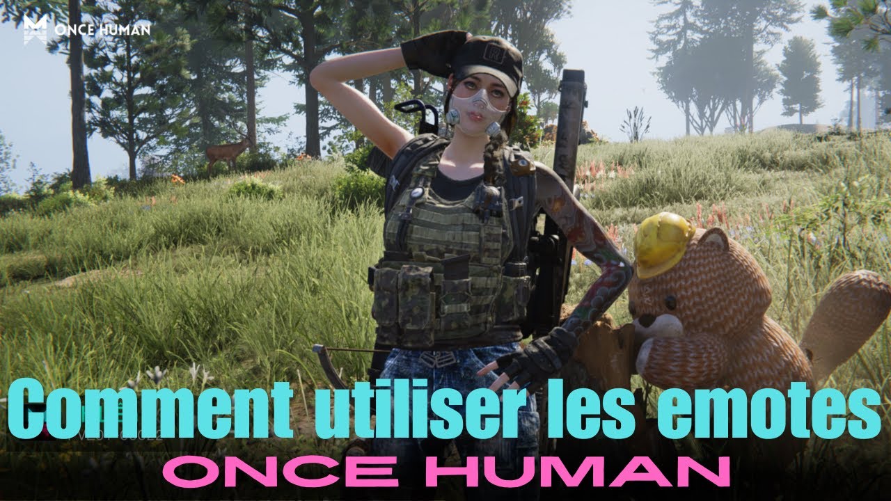 Comment utiliser les emotes | Once Human - YouTube