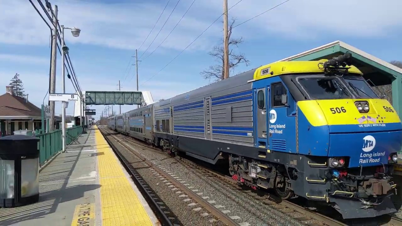 LIRR DE/DM30AC trains @ Sayville, NY - 2020/03/08 - YouTube