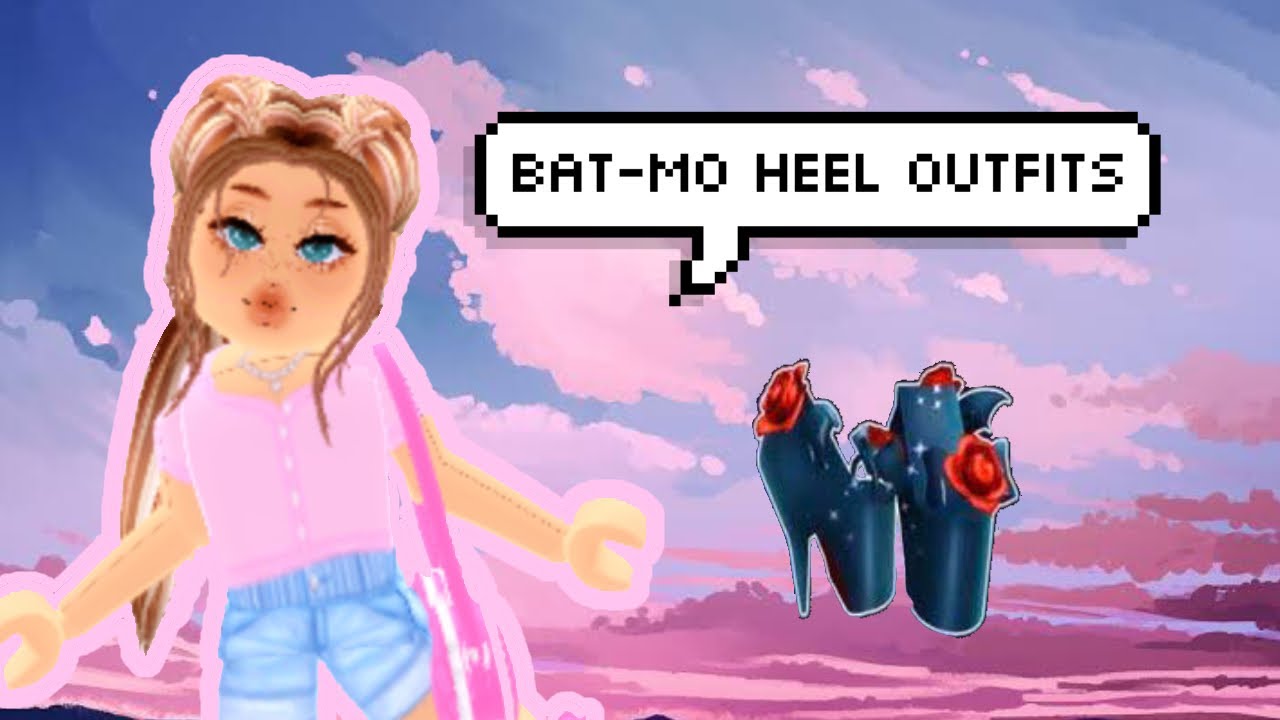 5 Super Cute Outfits With The Bat-Mo Heels || CxncelledRxse - YouTube