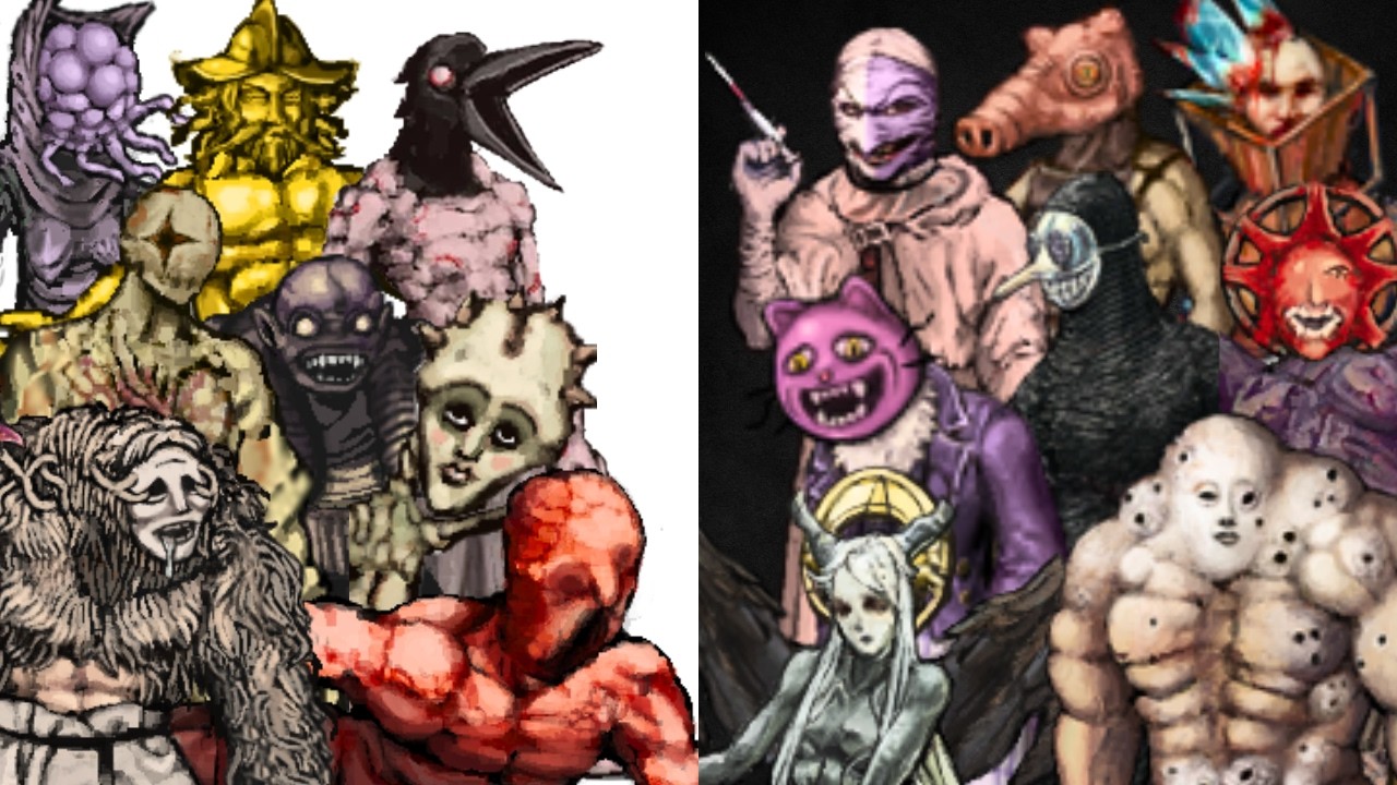 All MOONSCORCH, BOSS, & ENEMY Sounds in Fear & Hunger - YouTube