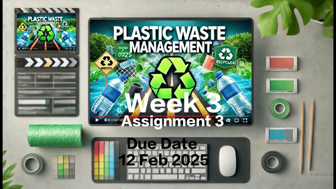 Plastic Waste Management Week 3 Assignment 3 | NPTEL 2025 | 100% ...