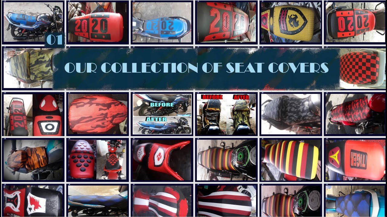 Sear Cover Collection 01 ||Bike & Scooty Seat Covers || Two-Wheeler ...