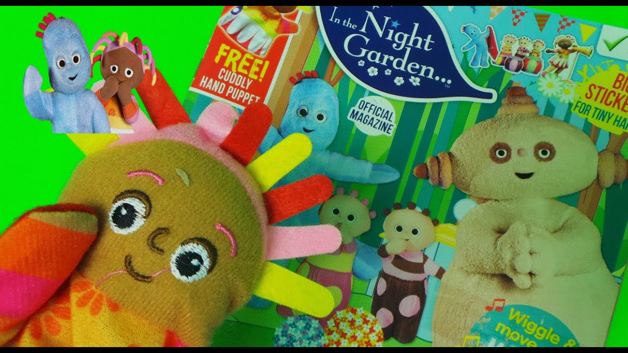 Upsy Daisy Puppet Unboxing and In The Night Garden English Comic iSSUE ...