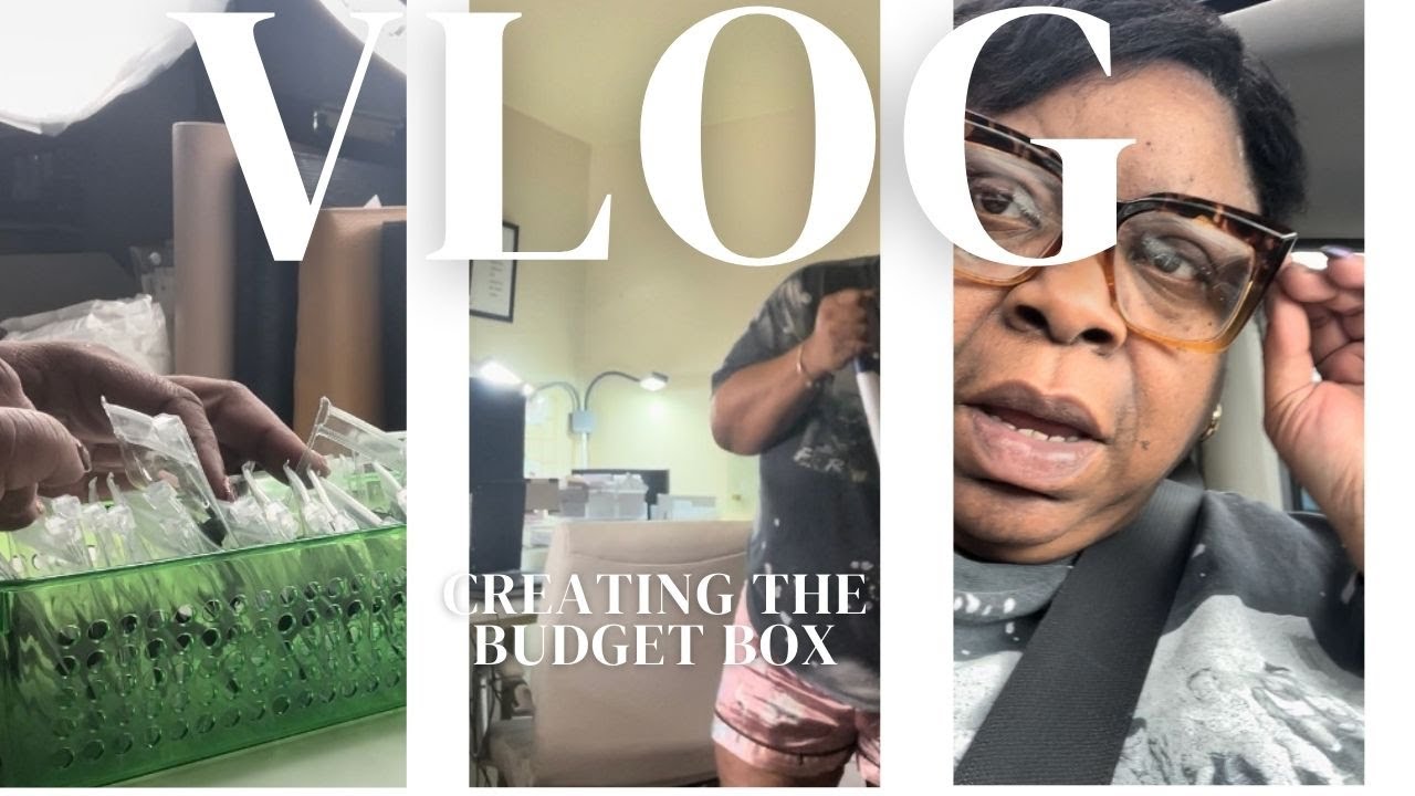 STUDIO VLOG | CREATING THE BUDGET BOX | THE MAKING OF MAY'S BUDGET BOX ...