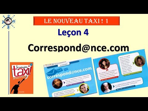 Leçon 4 : Arrêt sur… | LE NOUVEAU TAXI 1 | Cours de français A1 ...