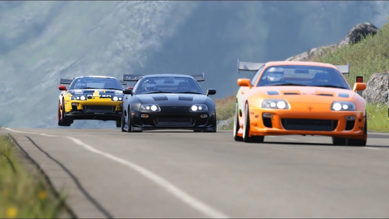 Toyota Supra MKIV Battle at Highlands - YouTube