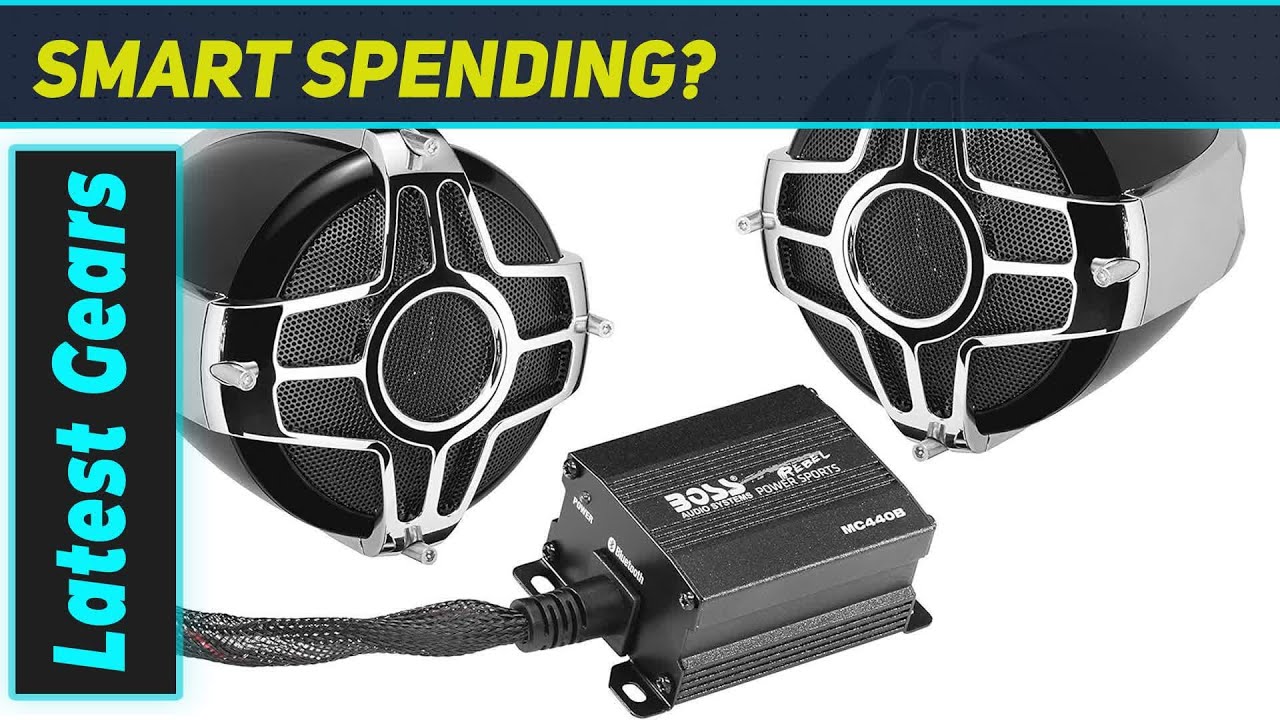 BOSS Audio MC440B: Ultimate Motorcycle Sound System? - YouTube