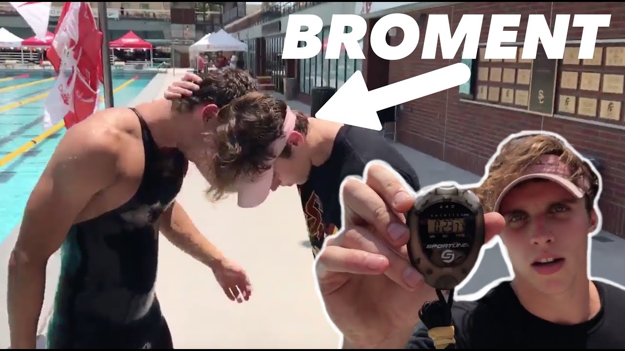 Chase Bloch Crushes 23.77 50m Fly And Calls Out....Everyone - YouTube