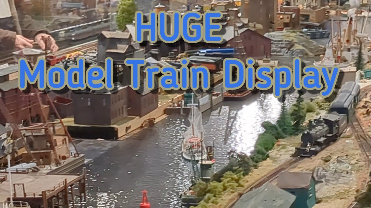HUGE Model Train Display - YouTube