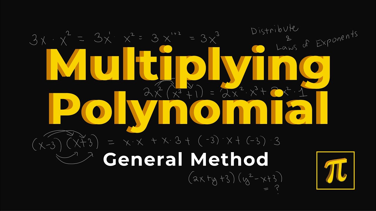How to MULTIPLY POLYNOMIALS? - It is easy, just distribute the terms ...