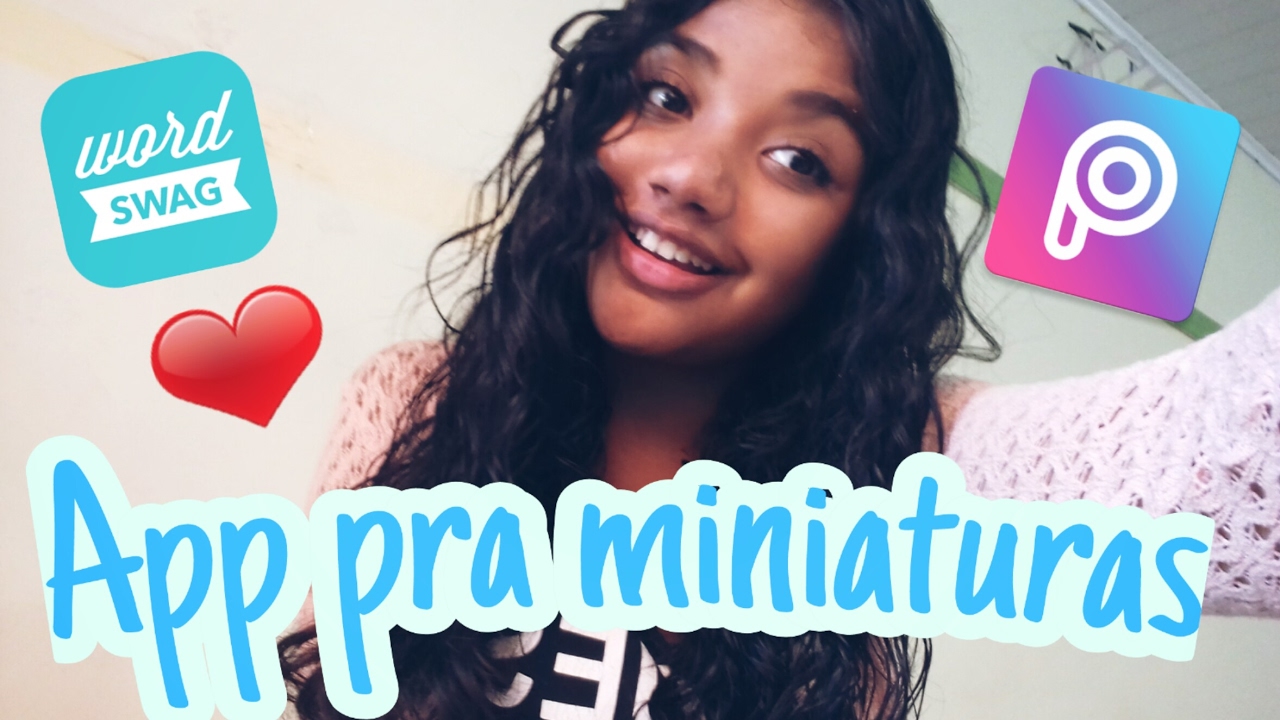App que EU uso pra fazer MINIATURAS || Rabéch Cristina - YouTube