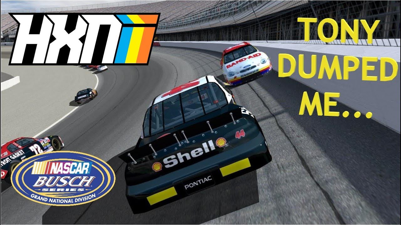 NR2003 Career - 1998 Busch Series Round 2 @ Rockingham - YouTube