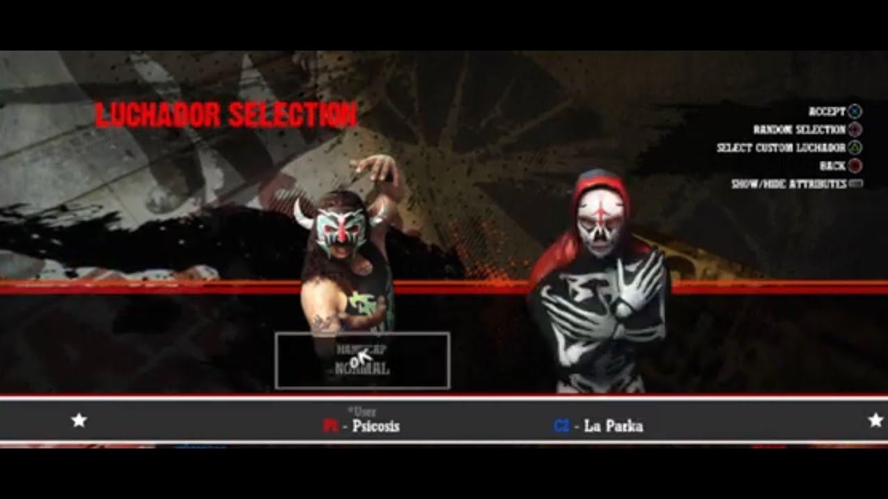 LUCHA LIBRE AAA HEROES DEL RING: PSYCHOSIS VS LA PARKA - YouTube