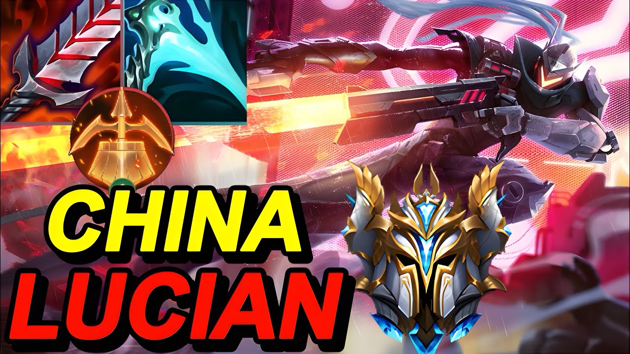 Wild Rift China Lucian Mid | Sovereign 169LP Rank Gameplay | PROJECT ...