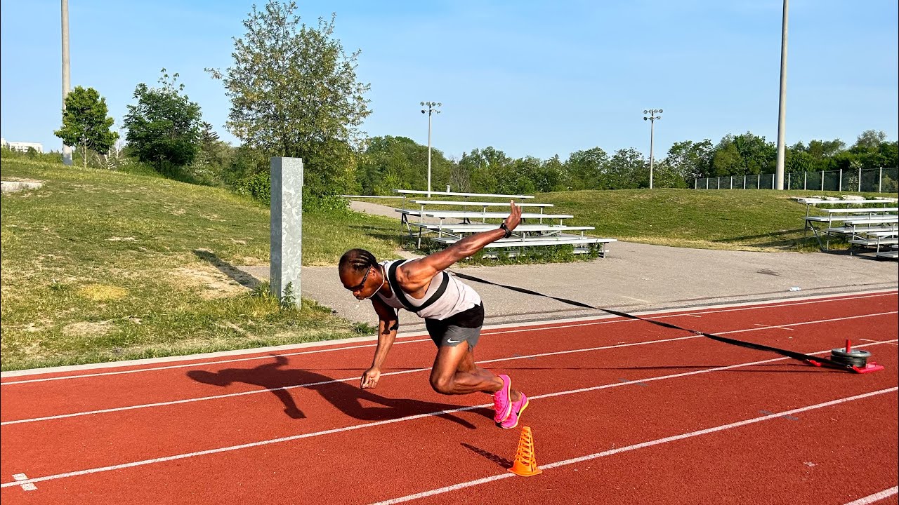 Running Tips To improve sprint start - YouTube