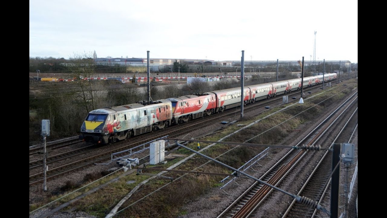 Passenger Trains At Speed 2019 Part 2 HD - YouTube